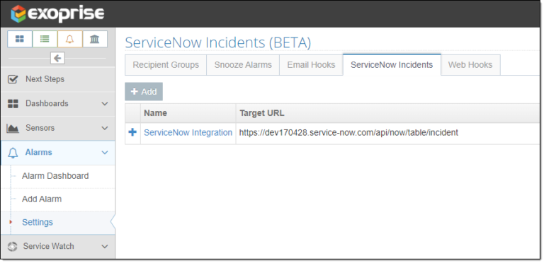 ServiceNow Integration | Exoprise Knowledge Base